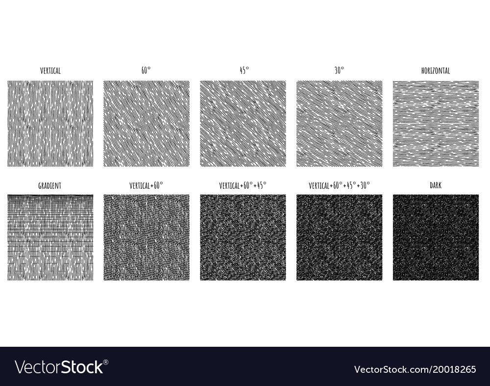 Simple pattern rough hatching grunge texture Vector Image