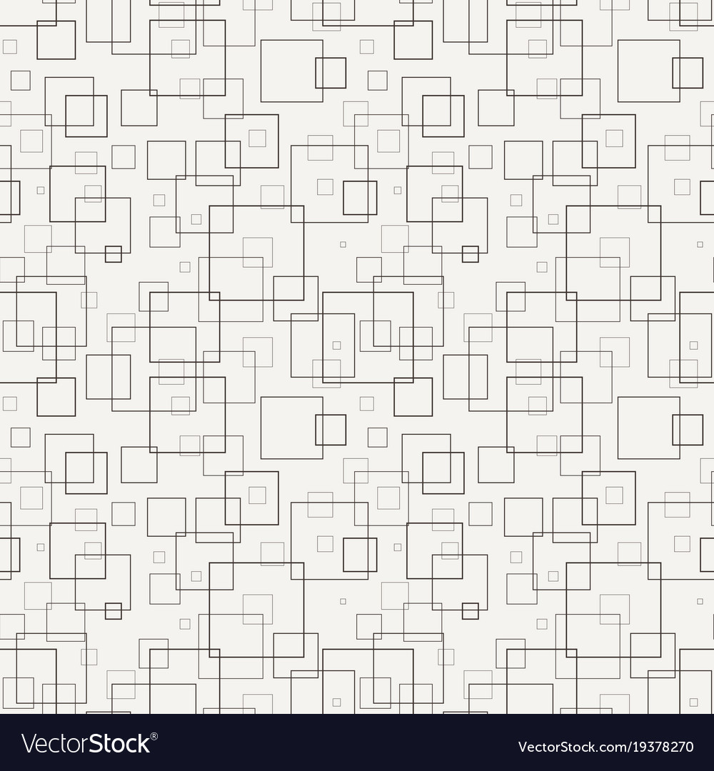 Seamless pattern with squares Royalty Free Vector Image