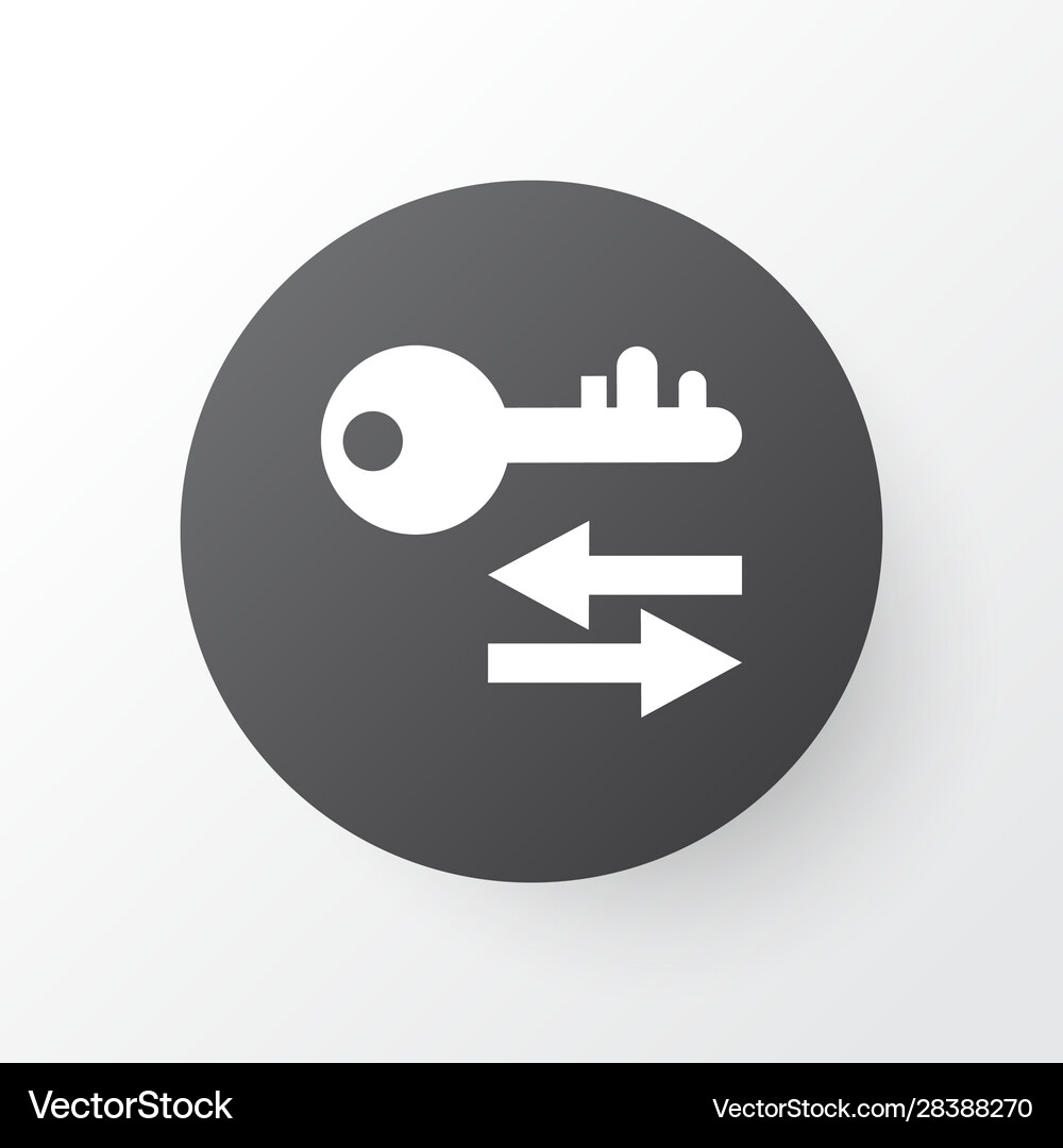 Sort keywords icon symbol premium quality Vector Image