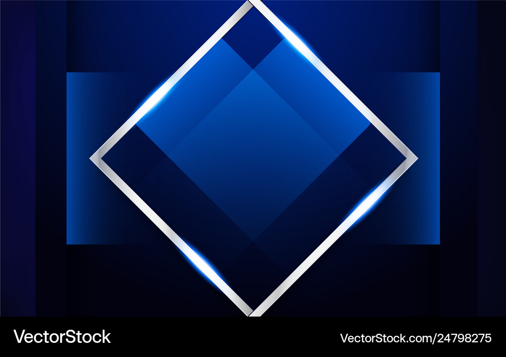 Abstract blue background in premium indian style Vector Image