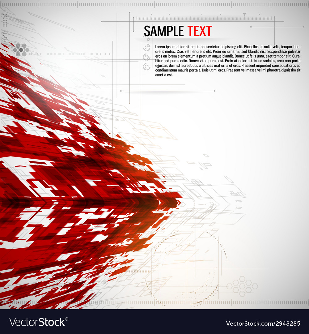 Abstract technology background Royalty Free Vector Image