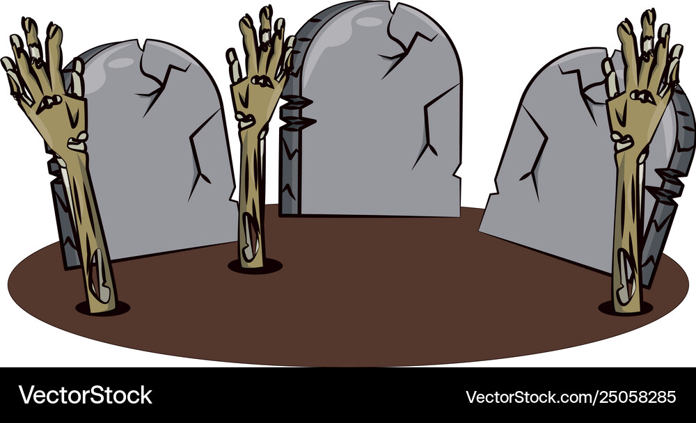 Halloween scary cartoons Royalty Free Vector Image