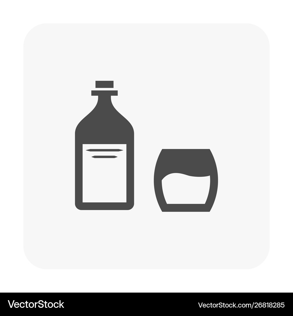 Water and health icon Royalty Free Vector Image