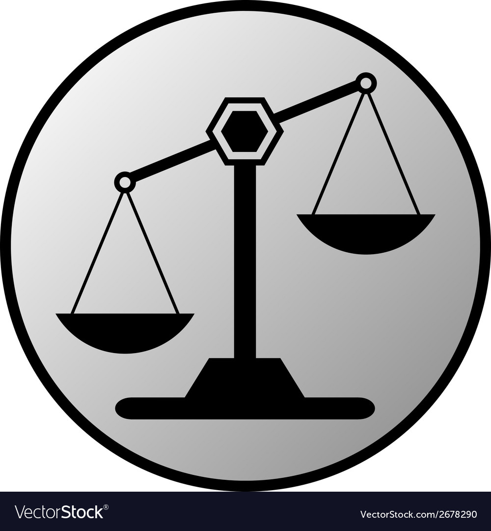 Scale button Royalty Free Vector Image - VectorStock