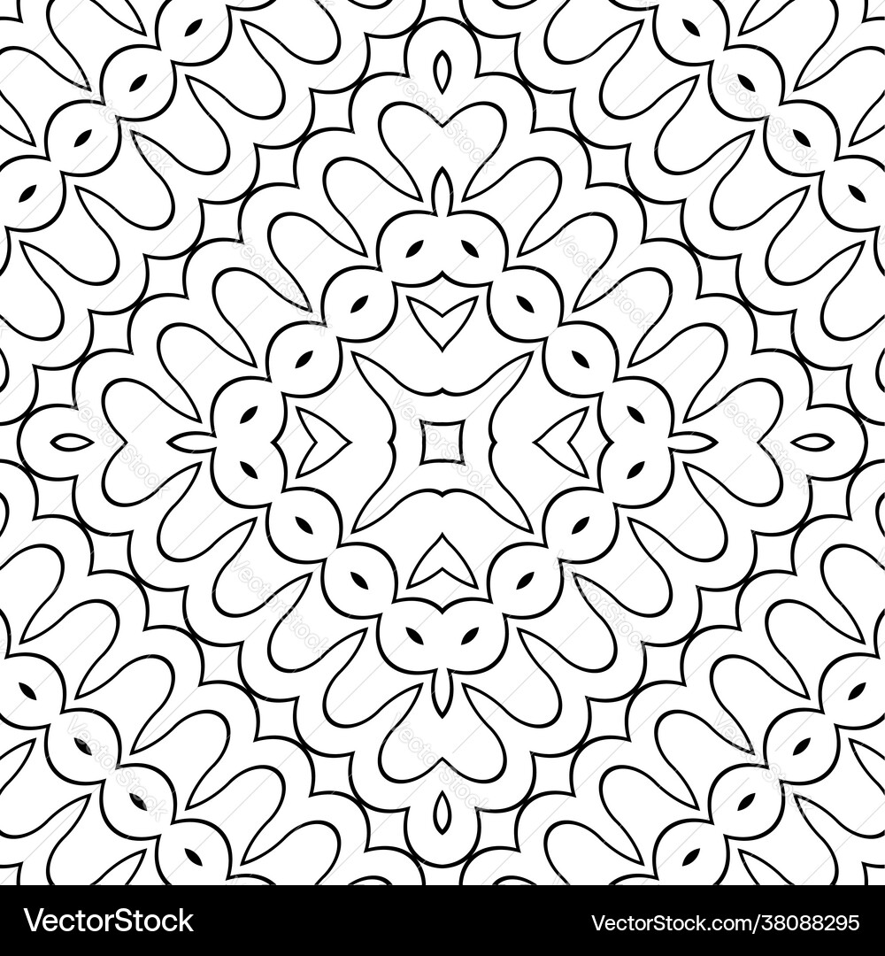 Design seamless decorative lacy pattern Royalty Free Vector