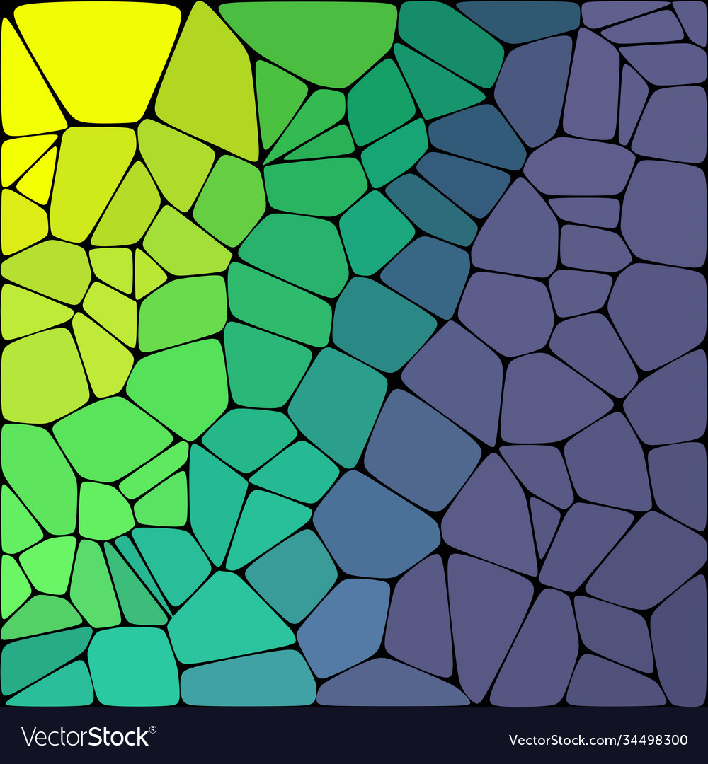 Color mosaic pattern multi-colored pebbles Vector Image