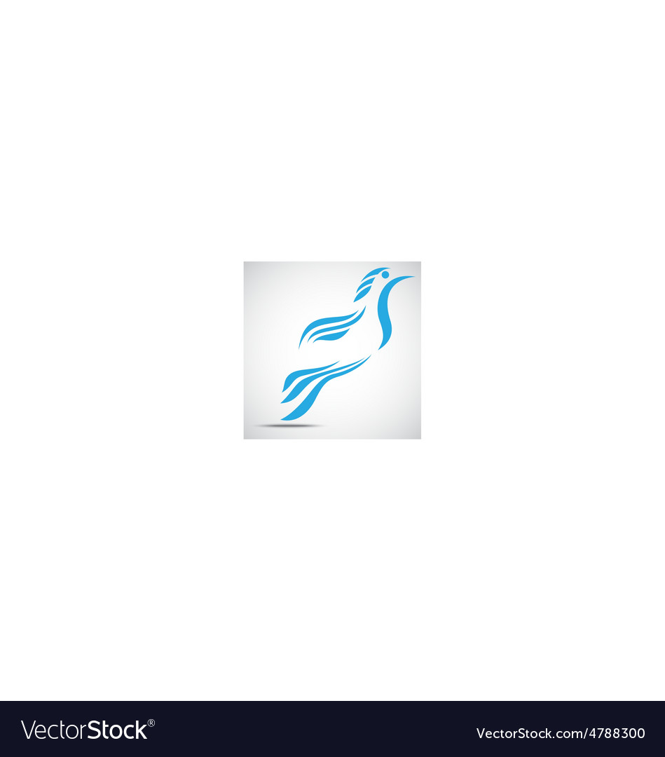 Flying bird icon Royalty Free Vector Image - VectorStock