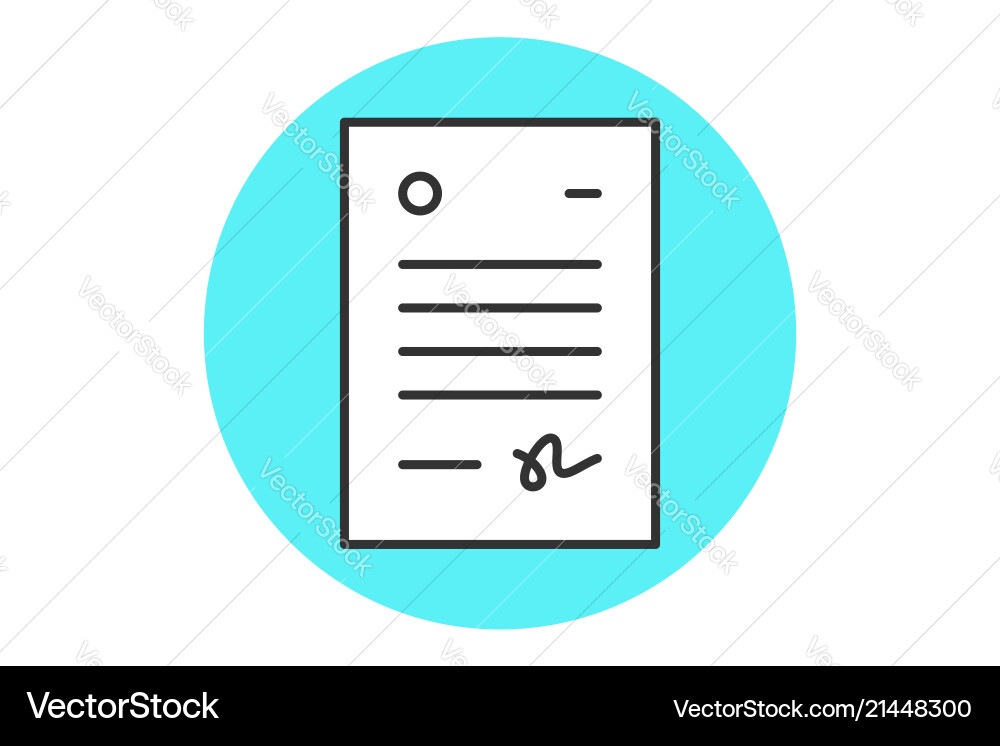 Icon of letter Royalty Free Vector Image - VectorStock