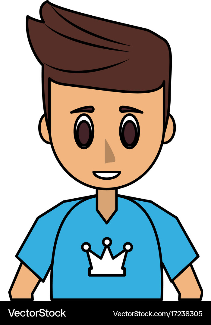 Man young adult icon image Royalty Free Vector Image