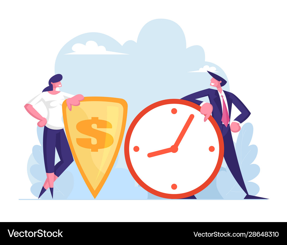 Money protection concept financial saving Vector Image