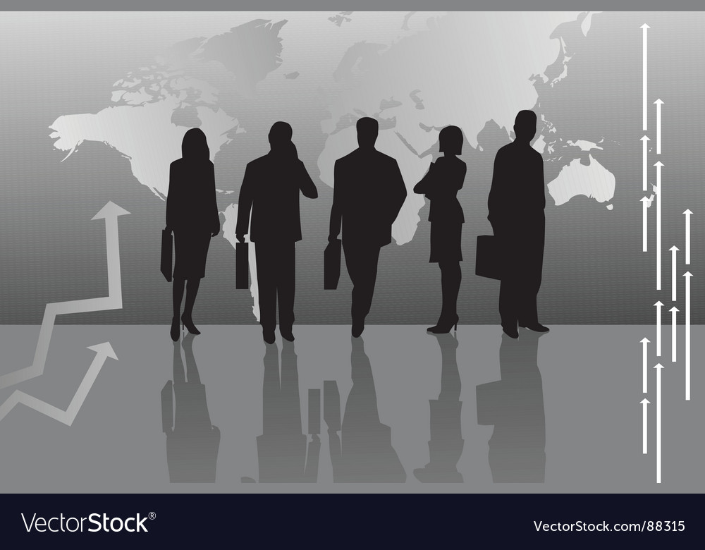 Business people Royalty Free Vector Image - VectorStock