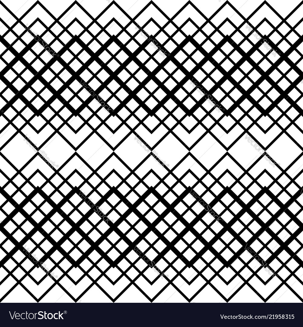 Design seamless monochrome zigzag pattern Vector Image