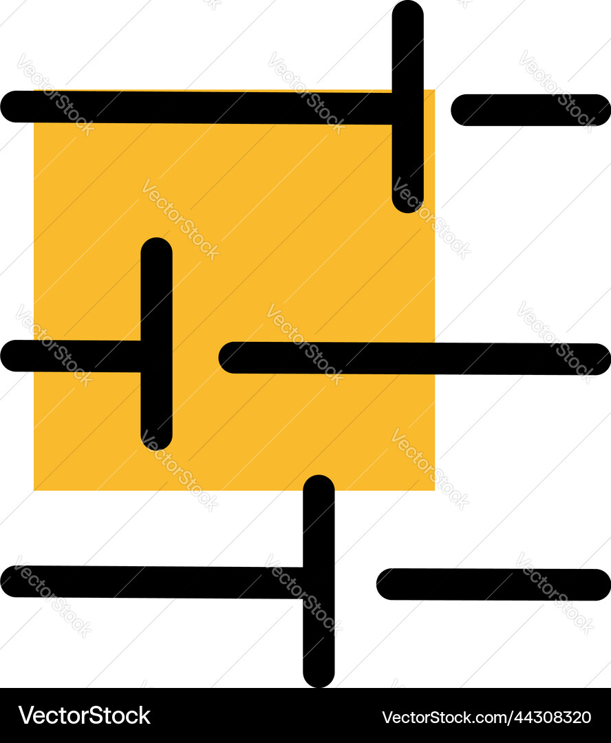 Photo editor color on a white background Vector Image
