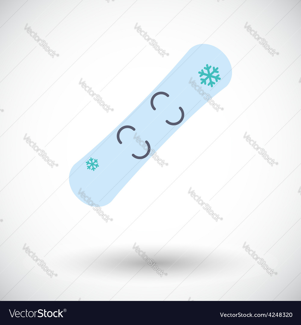 Snowboard Royalty Free Vector Image - VectorStock