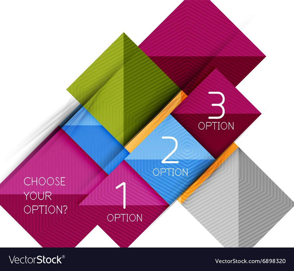 Square abstract background Royalty Free Vector Image