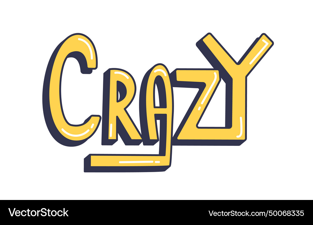 Abstract street graffiti lettering Royalty Free Vector Image