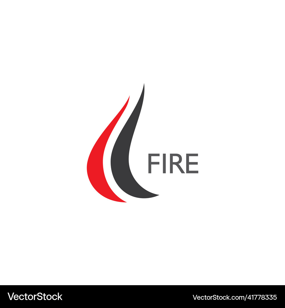 Fire flame Royalty Free Vector Image - VectorStock