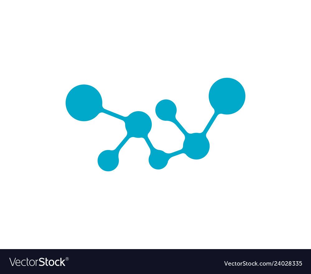 Molecule design Royalty Free Vector Image - VectorStock