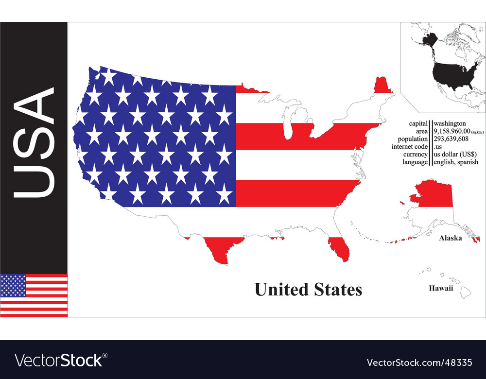 Usa Royalty Free Vector Image - VectorStock