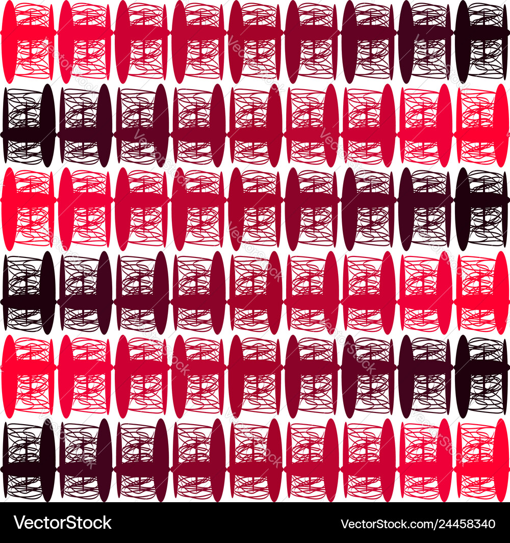 Pattern of ellipse or color Royalty Free Vector Image