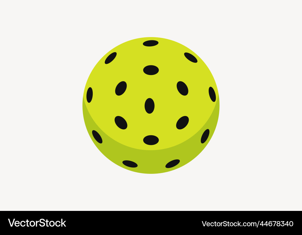 Pickleball symbol pickle ball icon template Vector Image