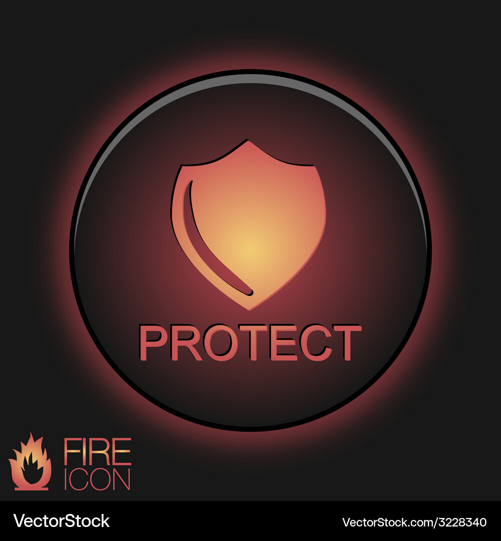 Shield a symbol of protection Royalty Free Vector Image