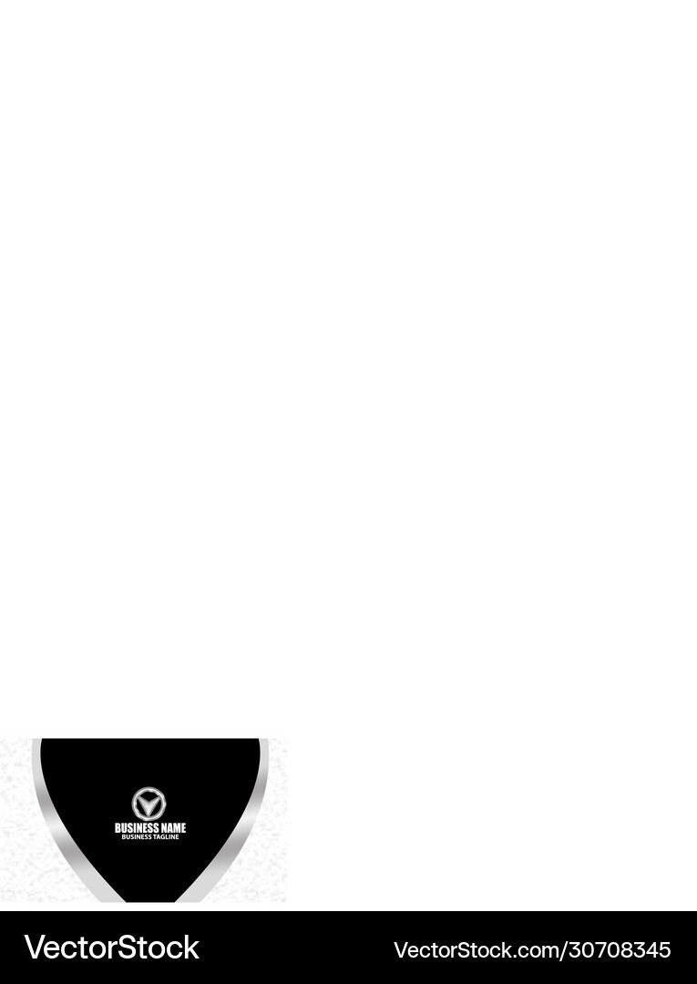 Black silver business cards design Royalty Free Vector Image