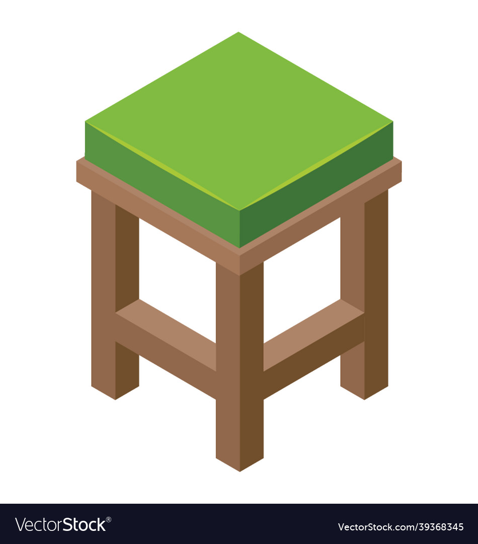 Counter stool Royalty Free Vector Image - VectorStock