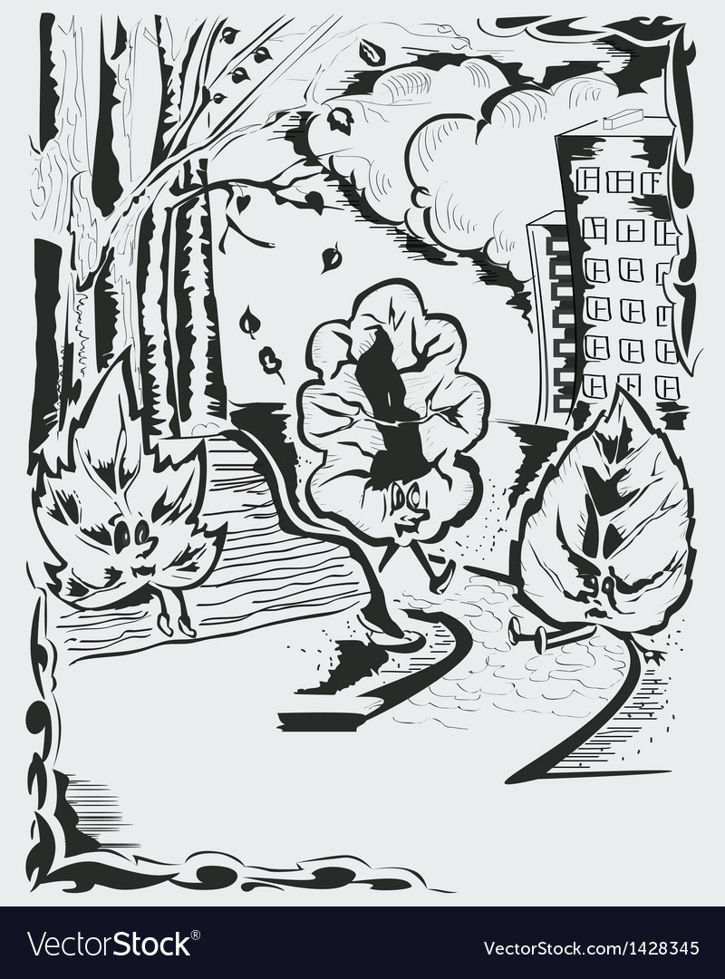 Park Royalty Free Vector Image - VectorStock