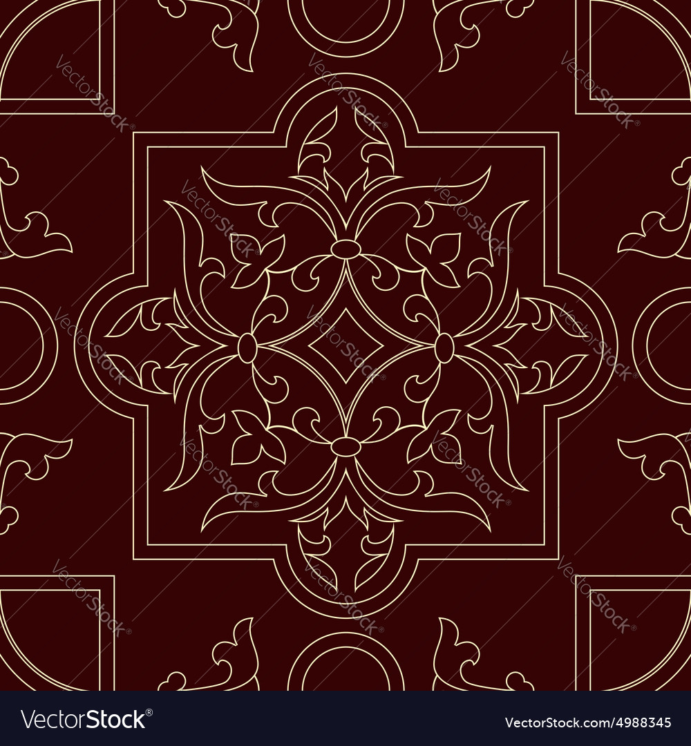 Seamless base model pattern element Royalty Free Vector