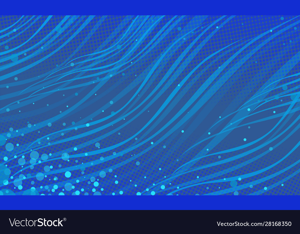 Blue sea wave abstract background Royalty Free Vector Image