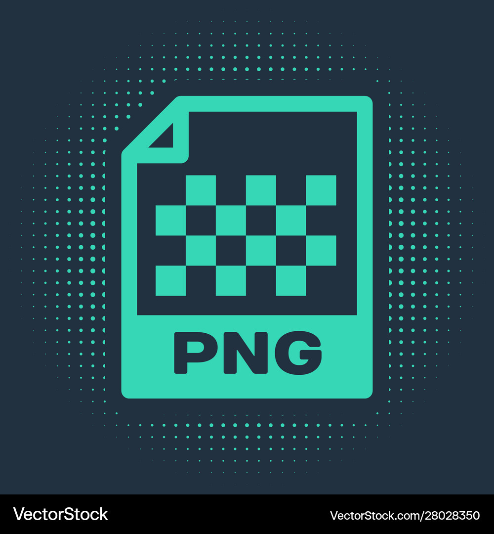 Green png file document download button icon Vector Image