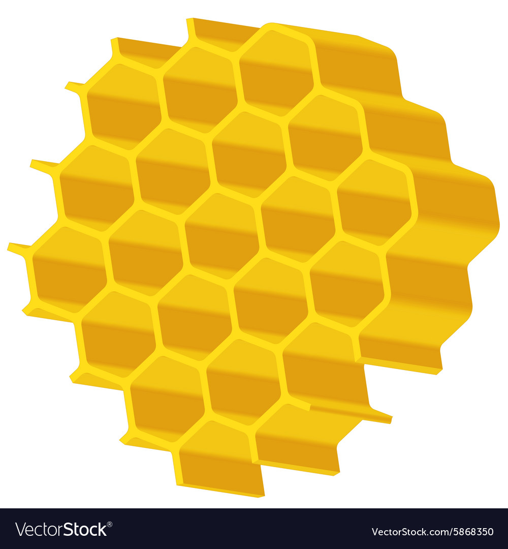 Hexagonal array Royalty Free Vector Image - VectorStock