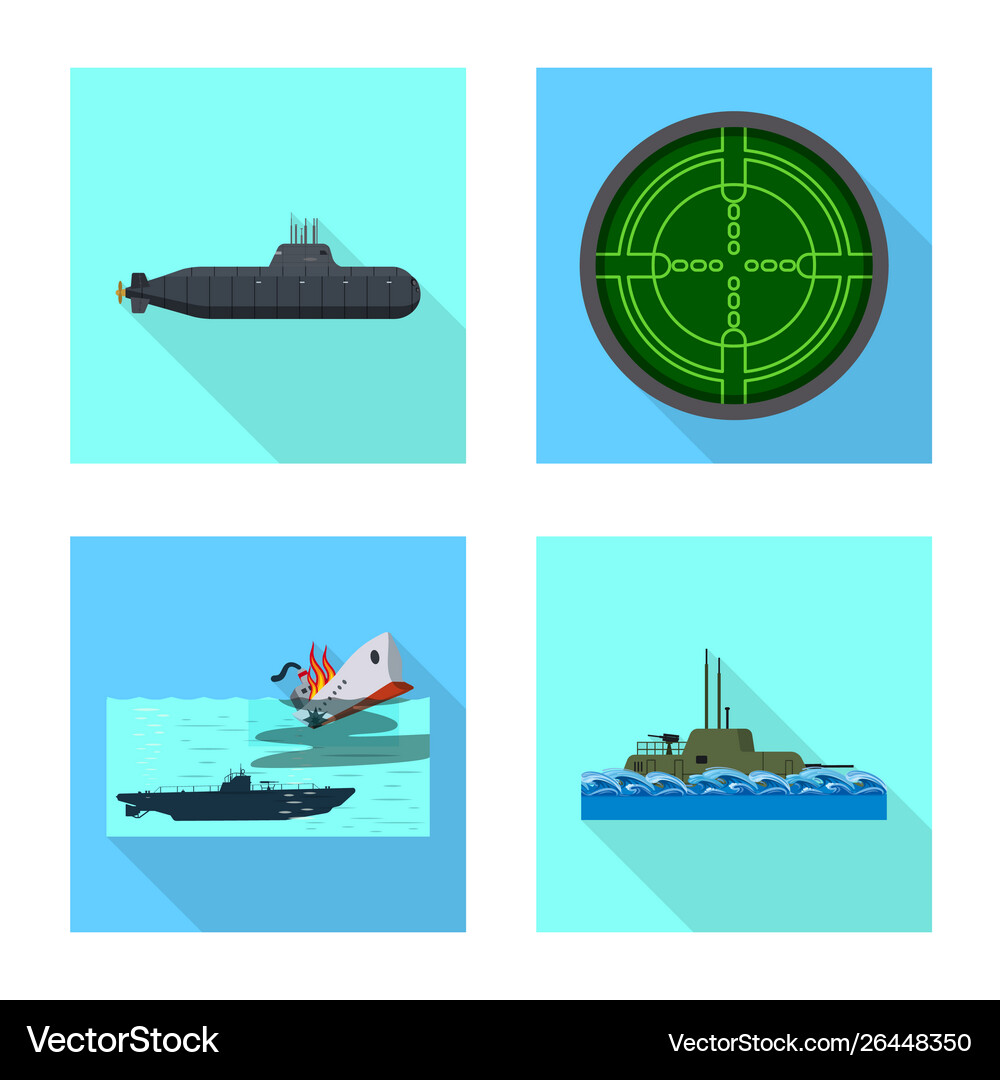 Military and nuclear logo Royalty Free Vector Image