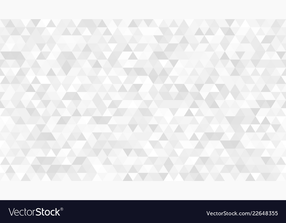 Abstract white triangular seamless light simple Vector Image