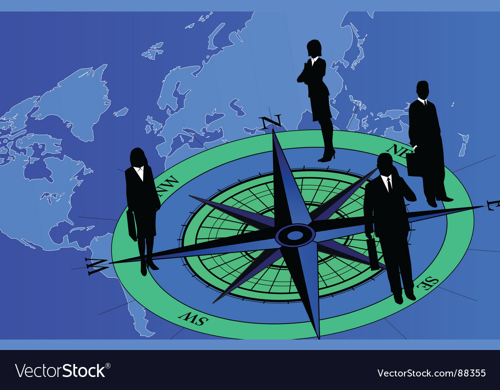 Compass figure Royalty Free Vector Image - VectorStock