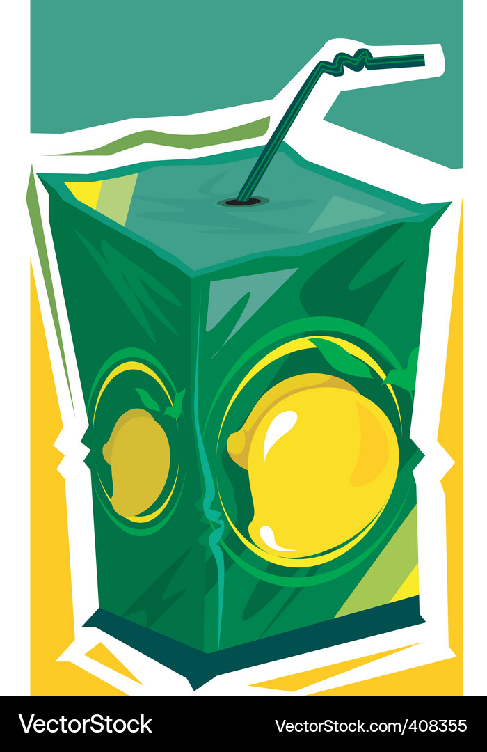 Pack juice Royalty Free Vector Image - VectorStock