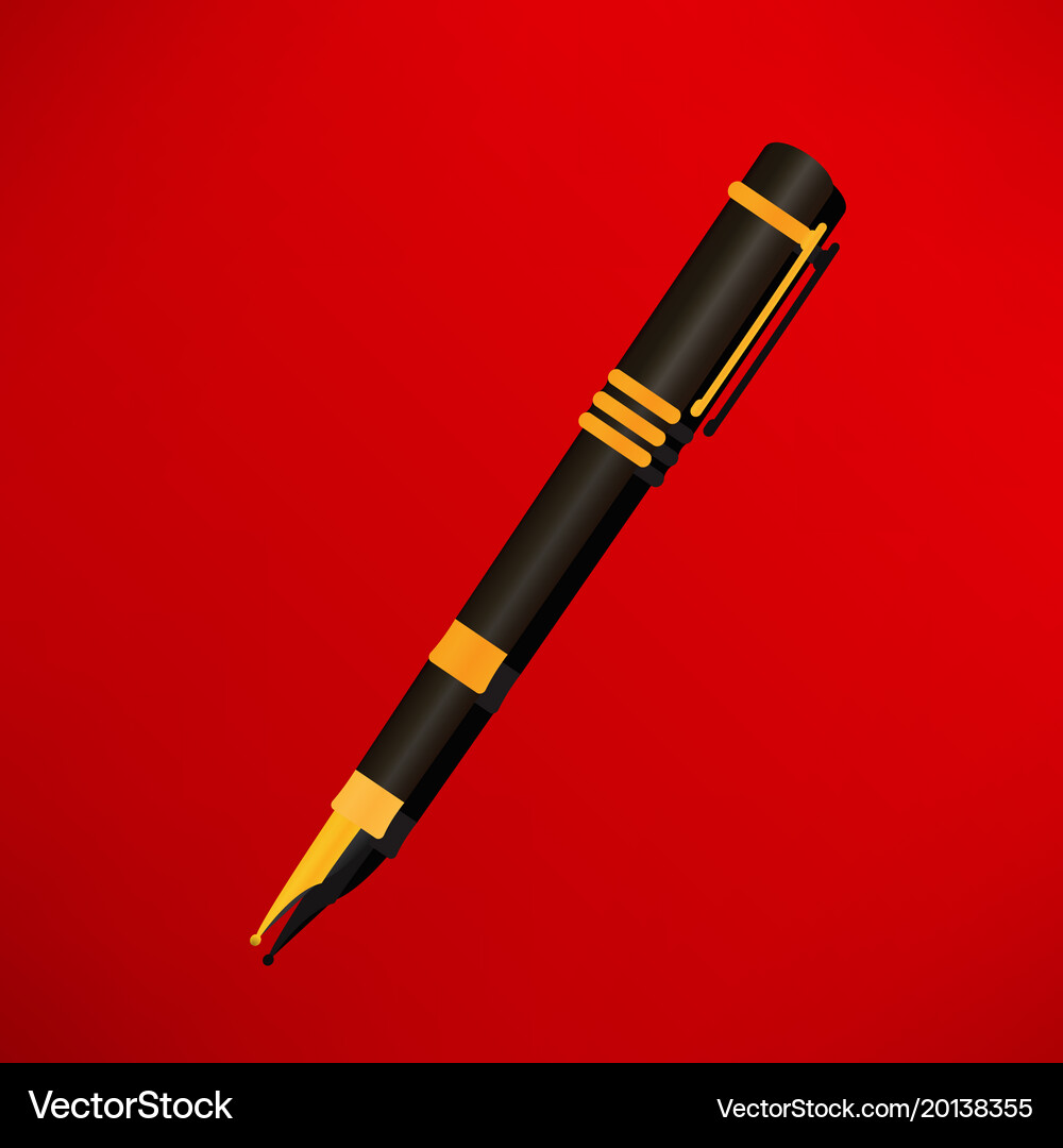 Pen icon Royalty Free Vector Image - VectorStock