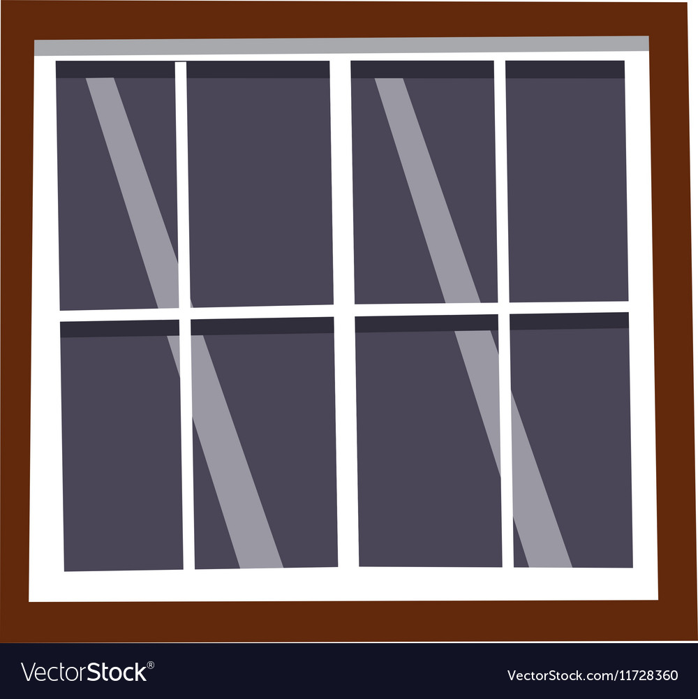 Different house windows elements Royalty Free Vector Image