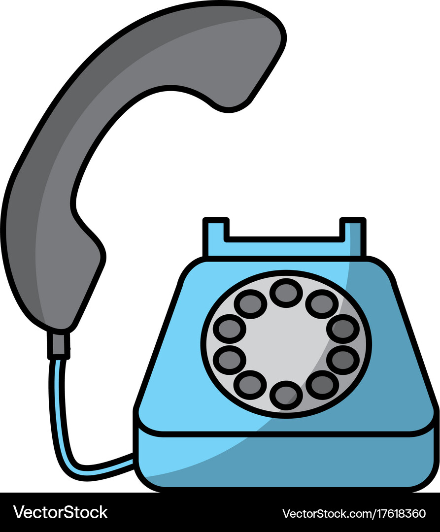 Phone customer service call support Royalty Free Vector