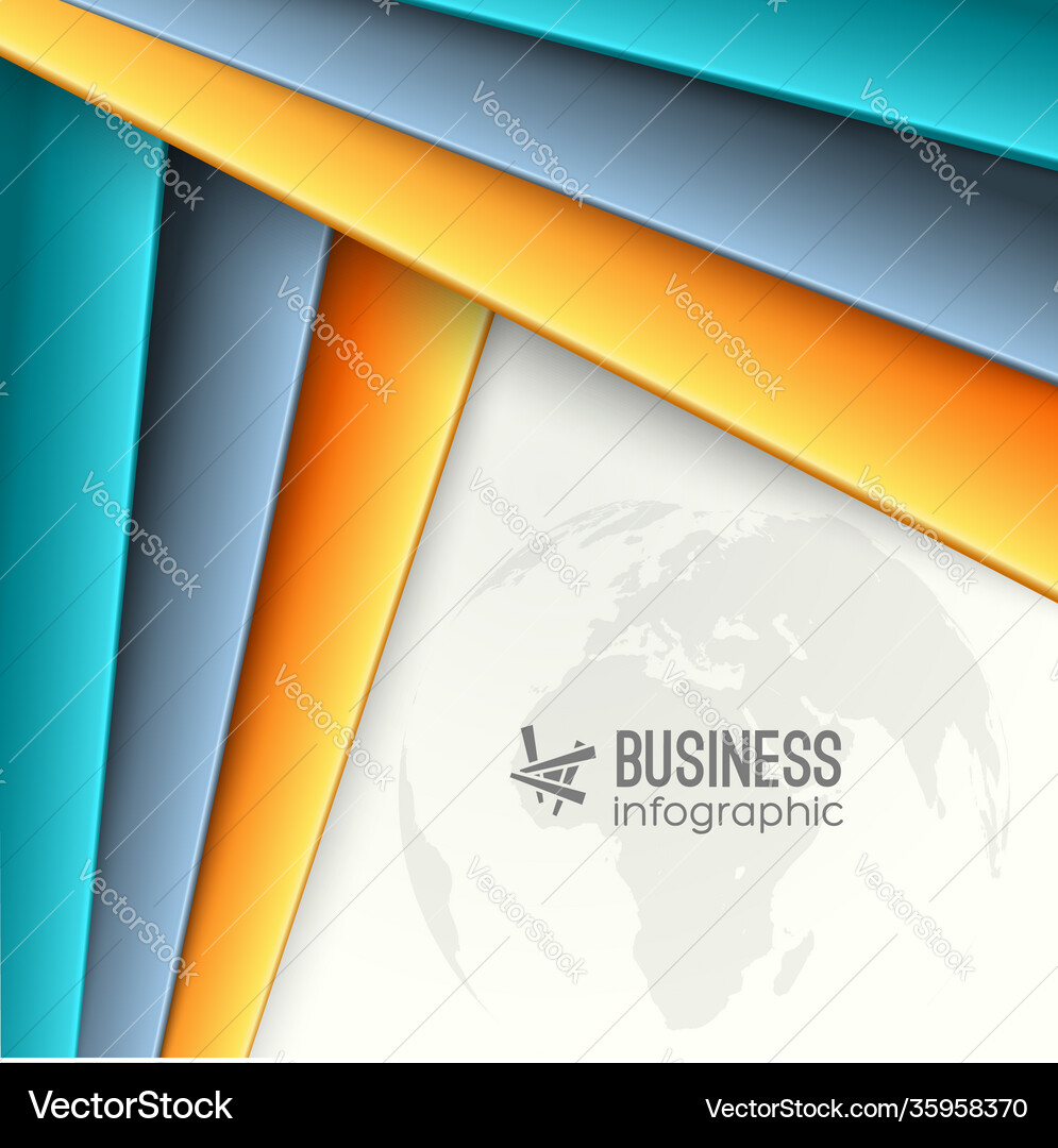 Business colorful background Royalty Free Vector Image