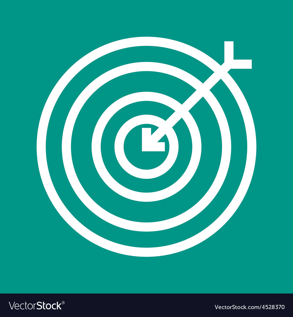 Dartboard Royalty Free Vector Image - VectorStock Dartboard Royalty Free Vector Image - VectorStock
