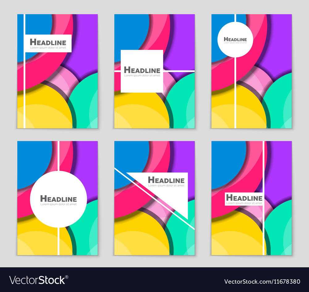 Abstract layout background for web Royalty Free Vector Image