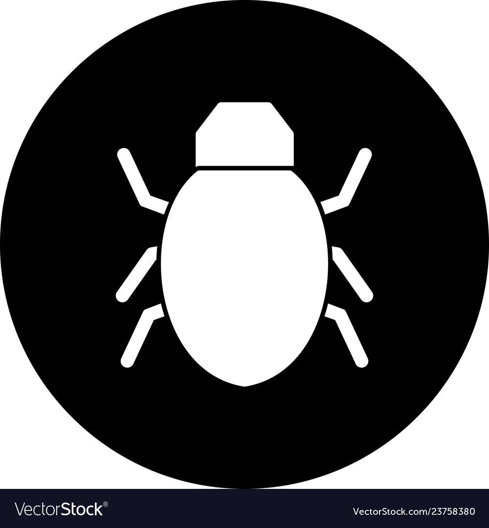 Bug icon Royalty Free Vector Image - VectorStock