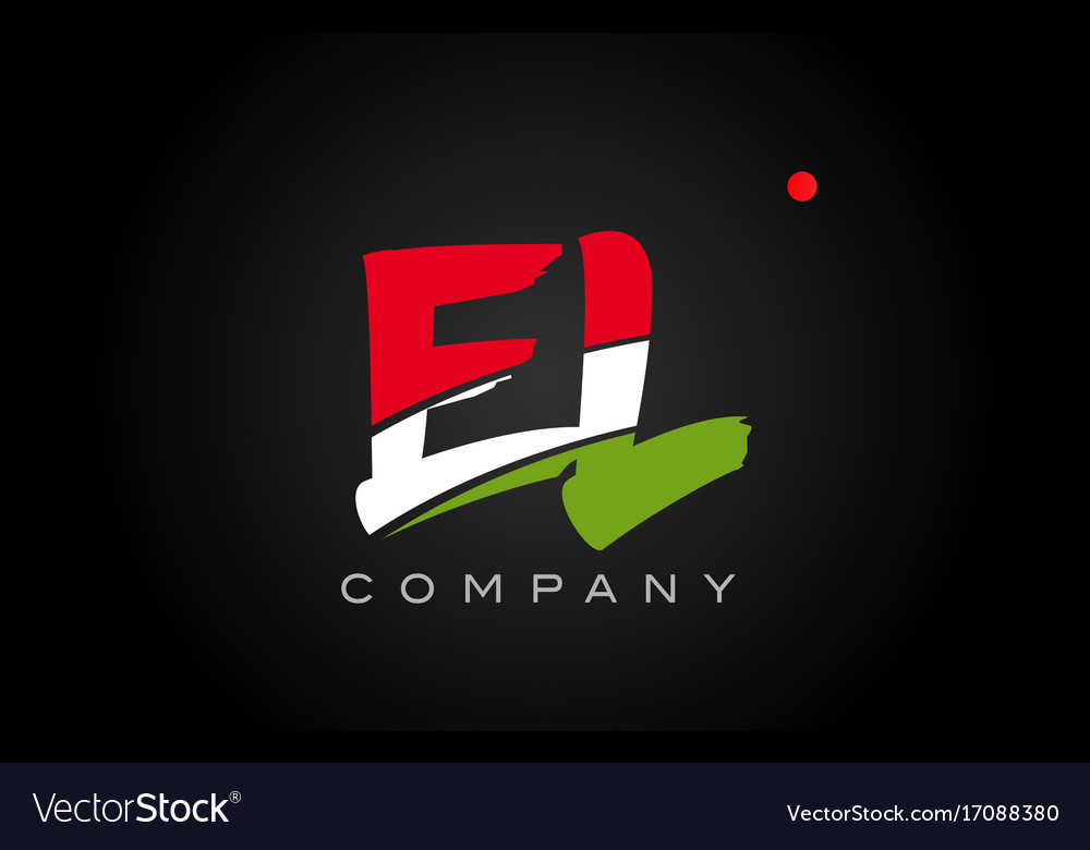 El e l alphabet letter logo combination icon Vector Image El e l alphabet letter logo combination icon Vector Image