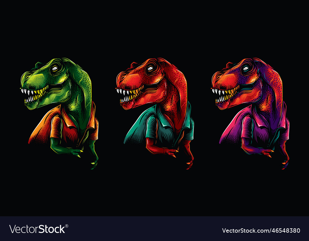 T-rex Royalty Free Vector Image - VectorStock