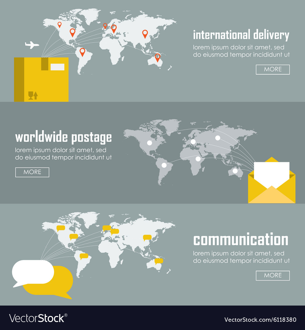Web infographic template set Royalty Free Vector Image