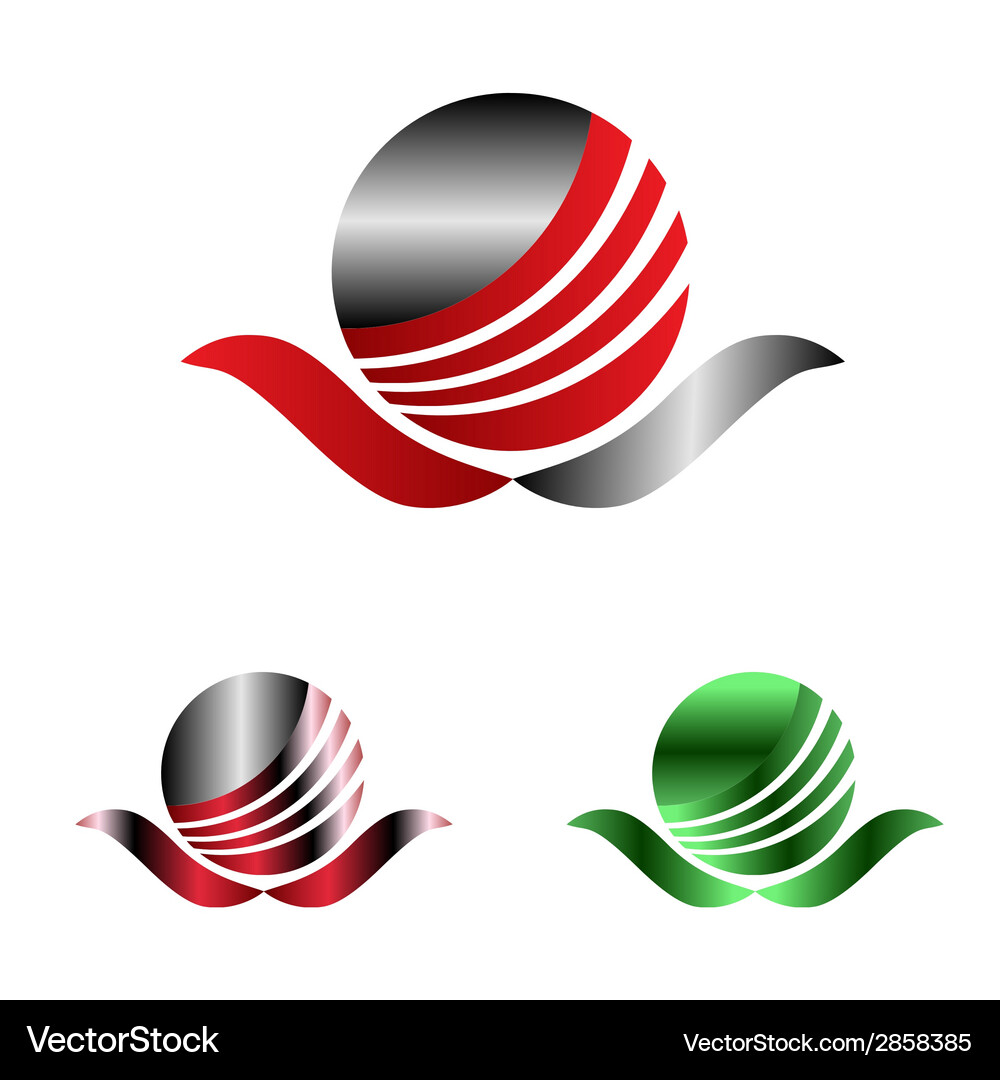 Global earth planet icon network symbol des Vector Image