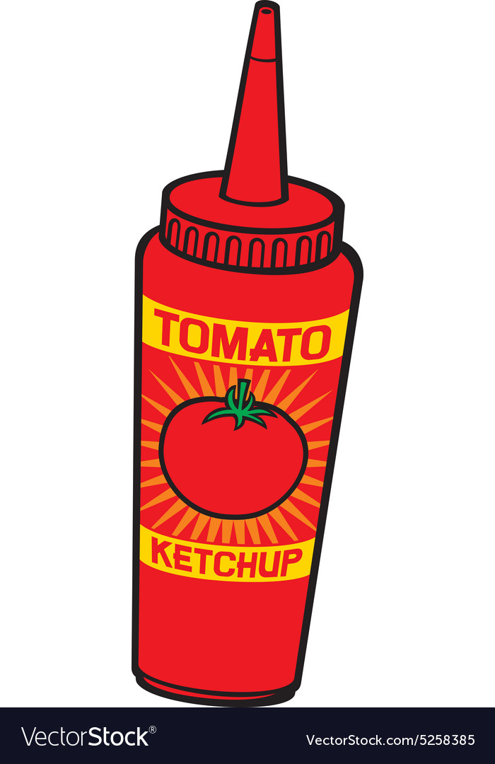 Ketchup bottle Royalty Free Vector Image - VectorStock Ketchup bottle Royalty Free Vector Image - VectorStock