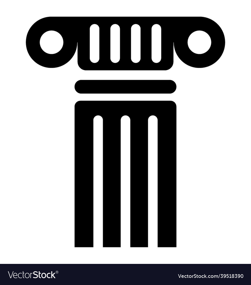 Column Royalty Free Vector Image - VectorStock